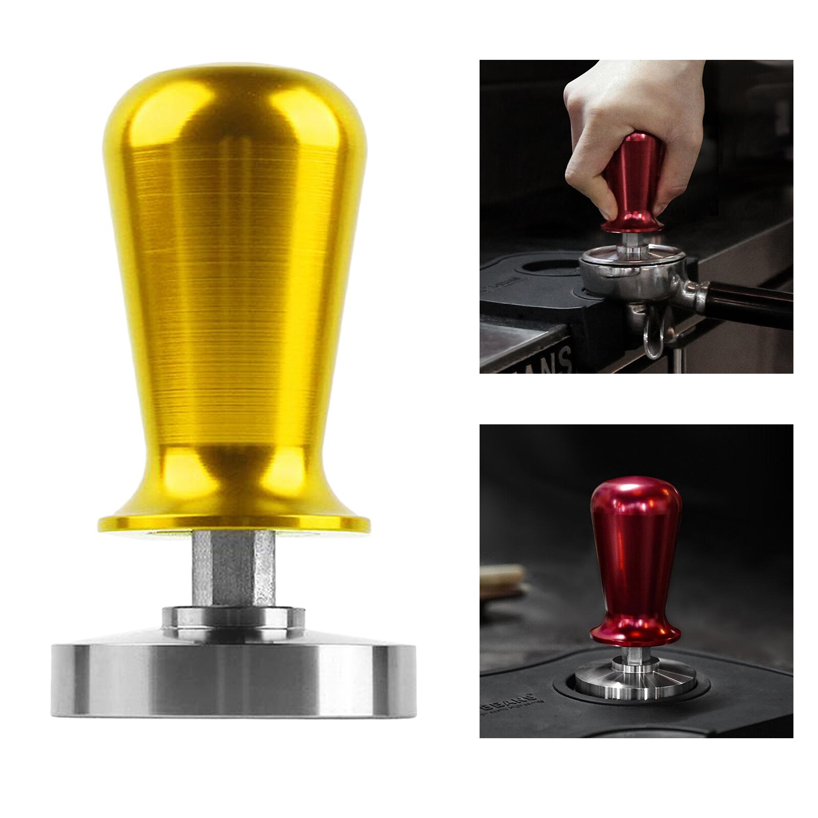 58mm Calibrated Pressure Tamper Coffee Powder Hamm... – Grandado