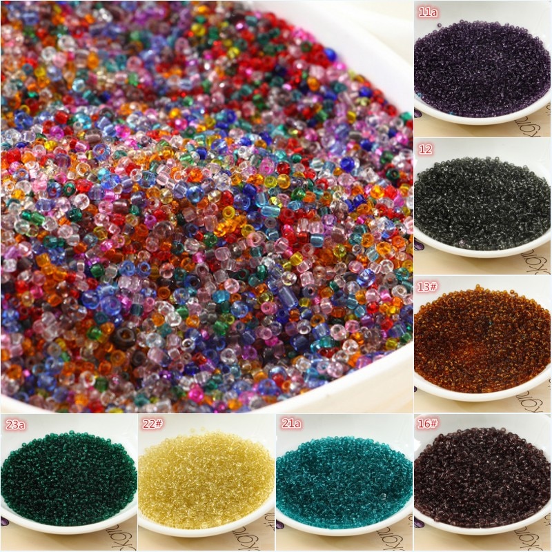 10g 2mm Czech Seed Spacer Beads 600pcs Mini Glass ... – Vicedeal