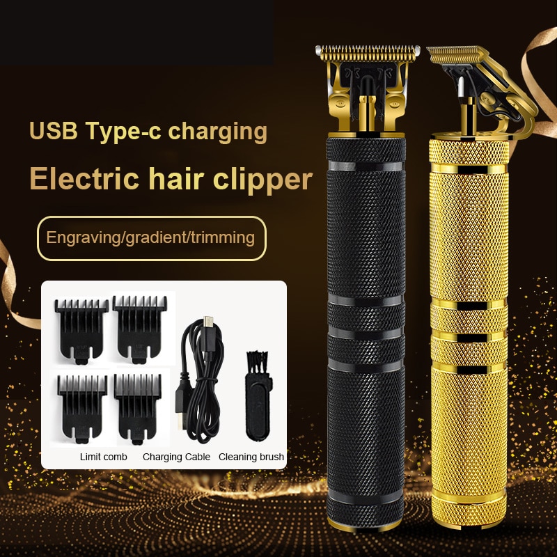 Portable Metal Electric Hair Clipper T-type Extern... – Vicedeal