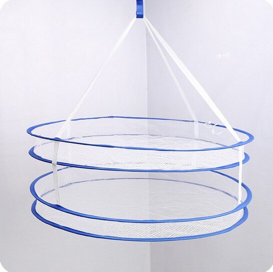 1PC Round Sweater Drying Rack Folding 2 layer Doub... – Grandado