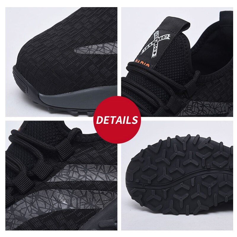 lightweight safety sneakers comfortable security s... – Vicedeal