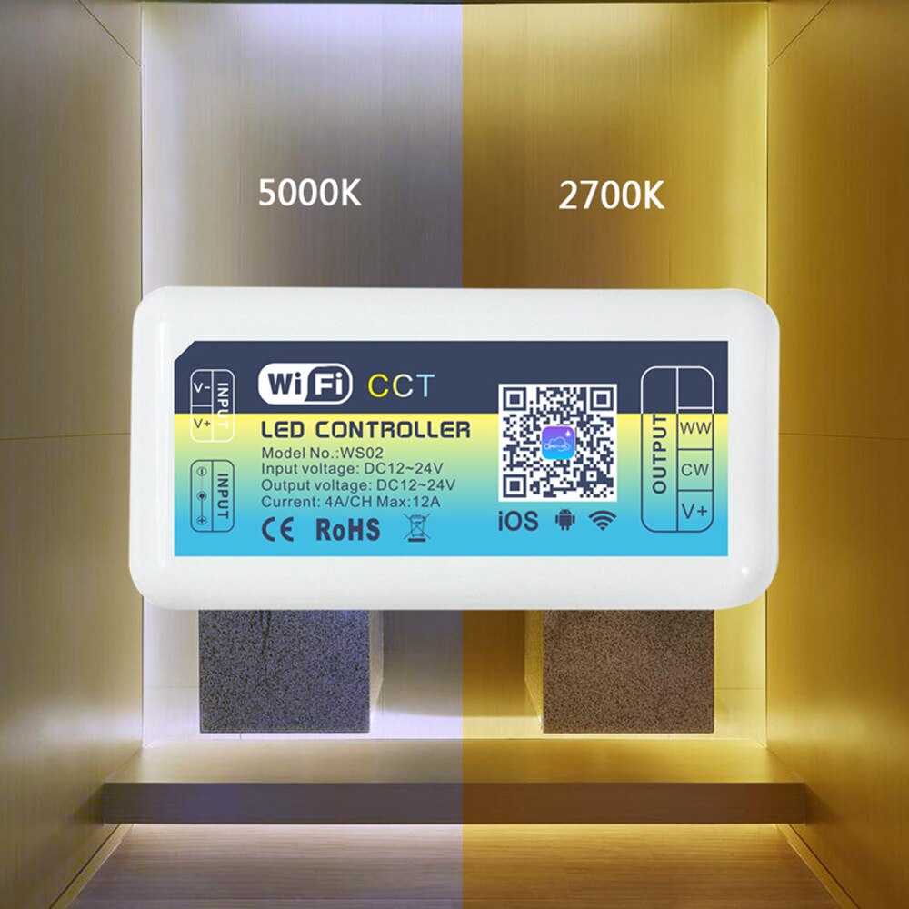 5-24V WiFi LED Light Smart Controller Color Temper... – Vicedeal