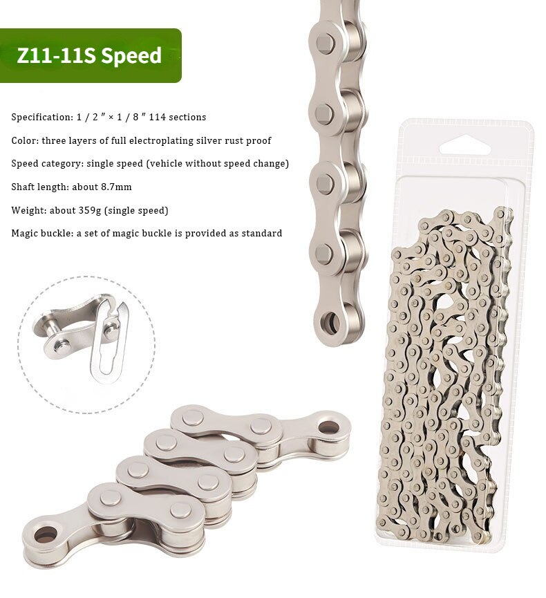 6/7/8/9/10/11 Speed Bike Chain Ultralight 114/116L... – Grandado