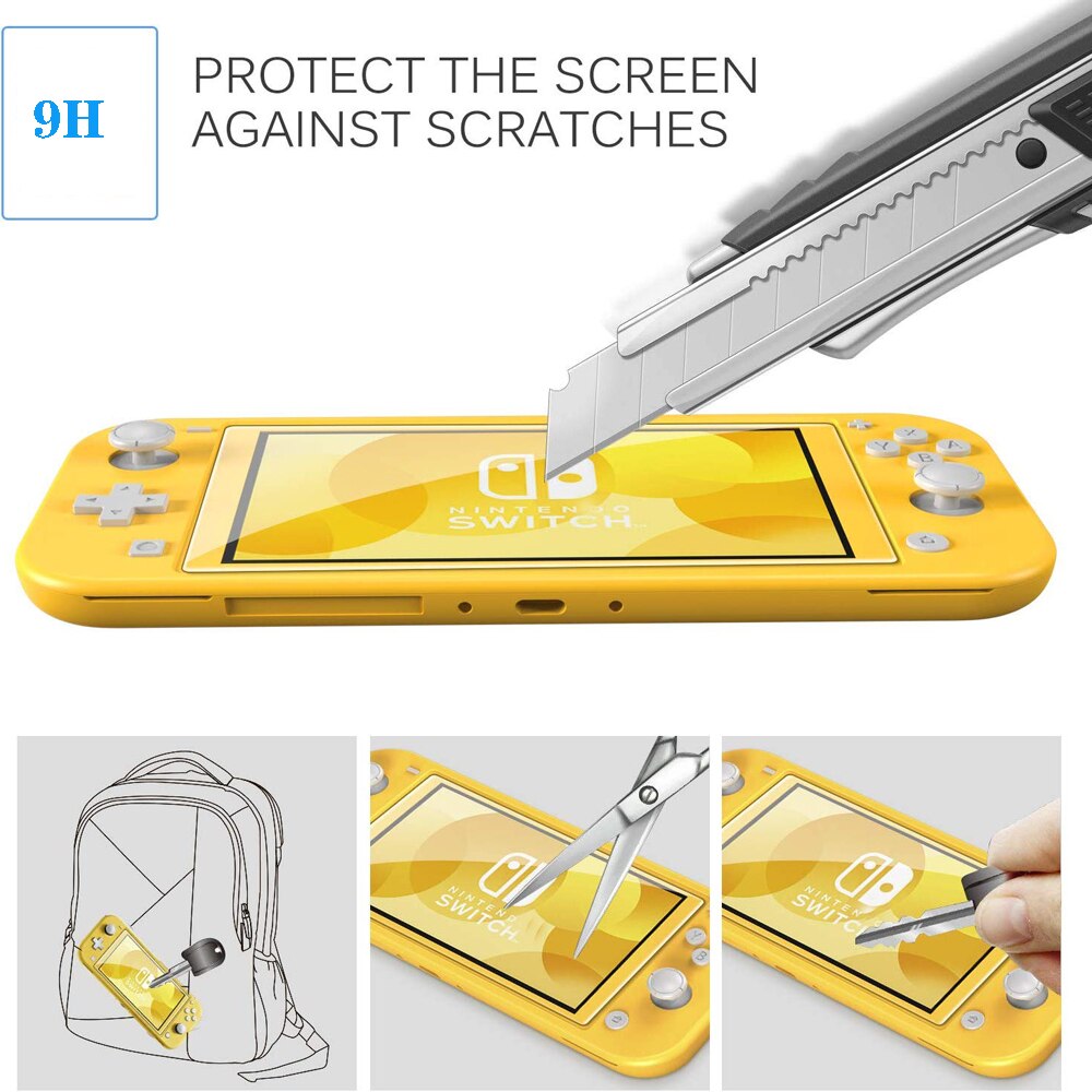Premium Gehard Glas Screen Protector Voor Nintendo... – Vicedeal