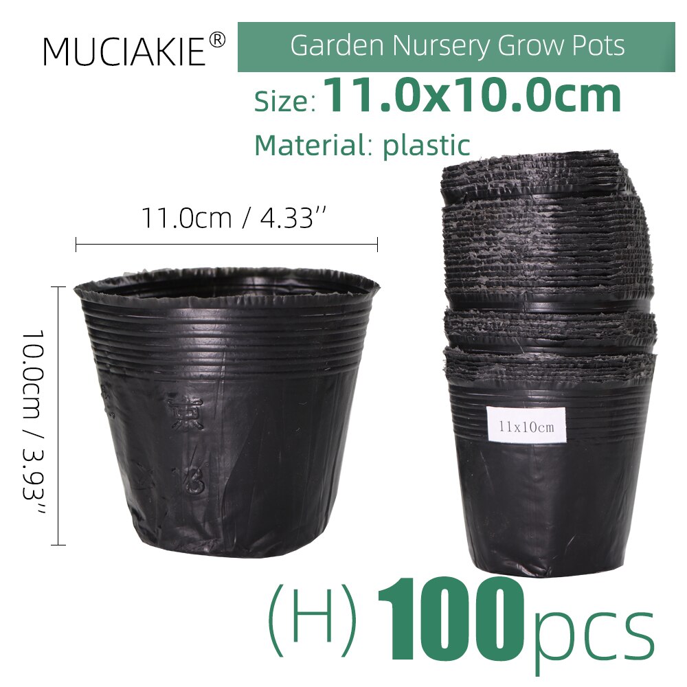 15 Sizes of Grow Nersery Pots Garden Flower Seedli... – Grandado