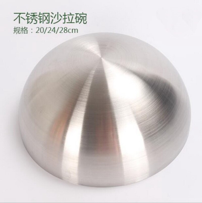 Half Balls salad bowl salad dessert mixing bowl St... – Vicedeal