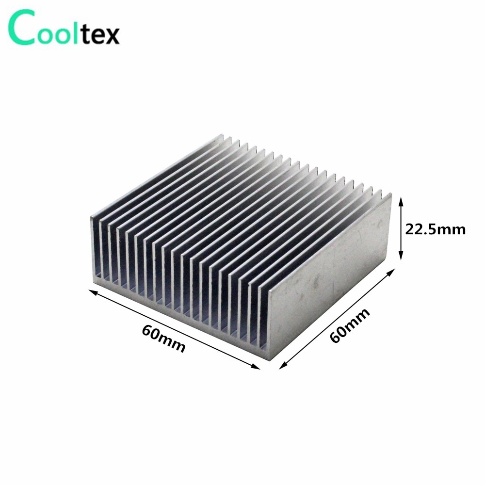 60x60x22.5mm Aluminum heatsink radiator Heat Sink ... – Grandado