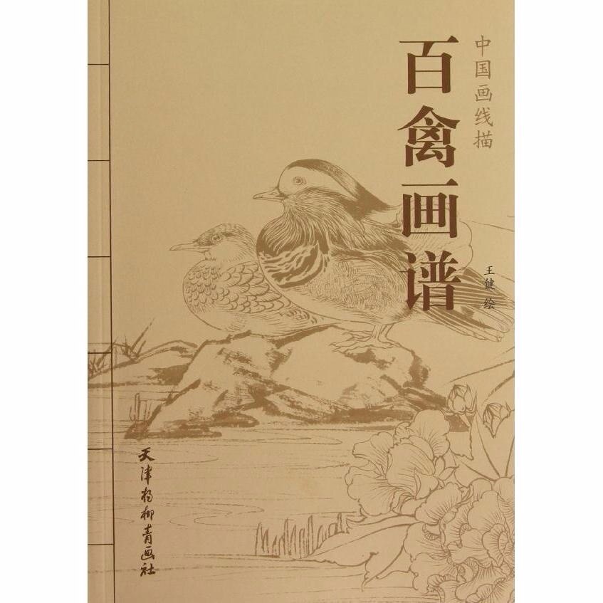 Chinese Painting Book Birds Waterfowl Line Drawing... – Grandado