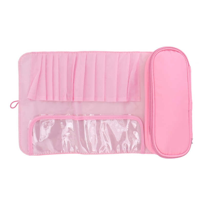 Portable Cosmetics Brushes Case Foldable Makeup Br... – Vicedeal