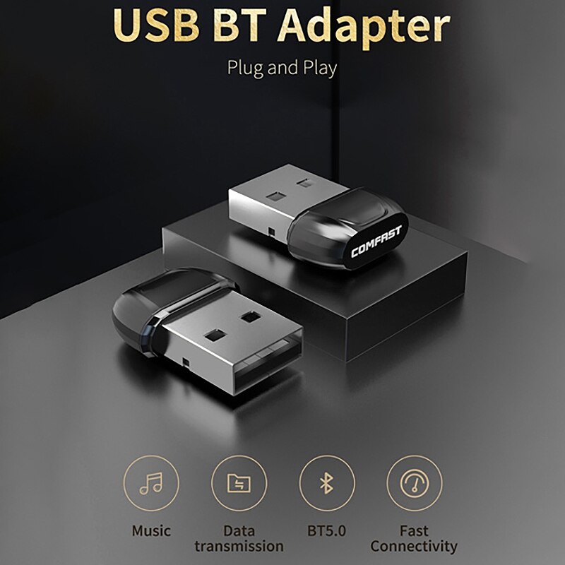 B01 Bluetooth Adapter 2,4 Ghz USB Bluetooth 5,0 PC... – Grandado