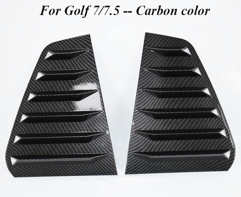 GOLF 2PCS Car Rear Window Shutter Cover Trim for V... – Grandado
