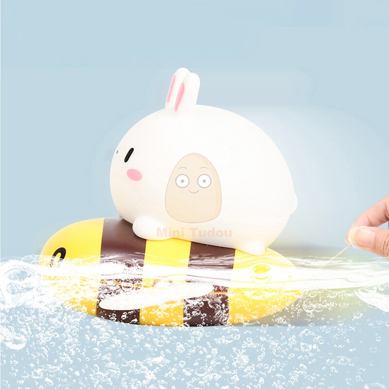 Baby Bath Toy Cute Cartoon Shark Elephant Frog Rab... – Grandado