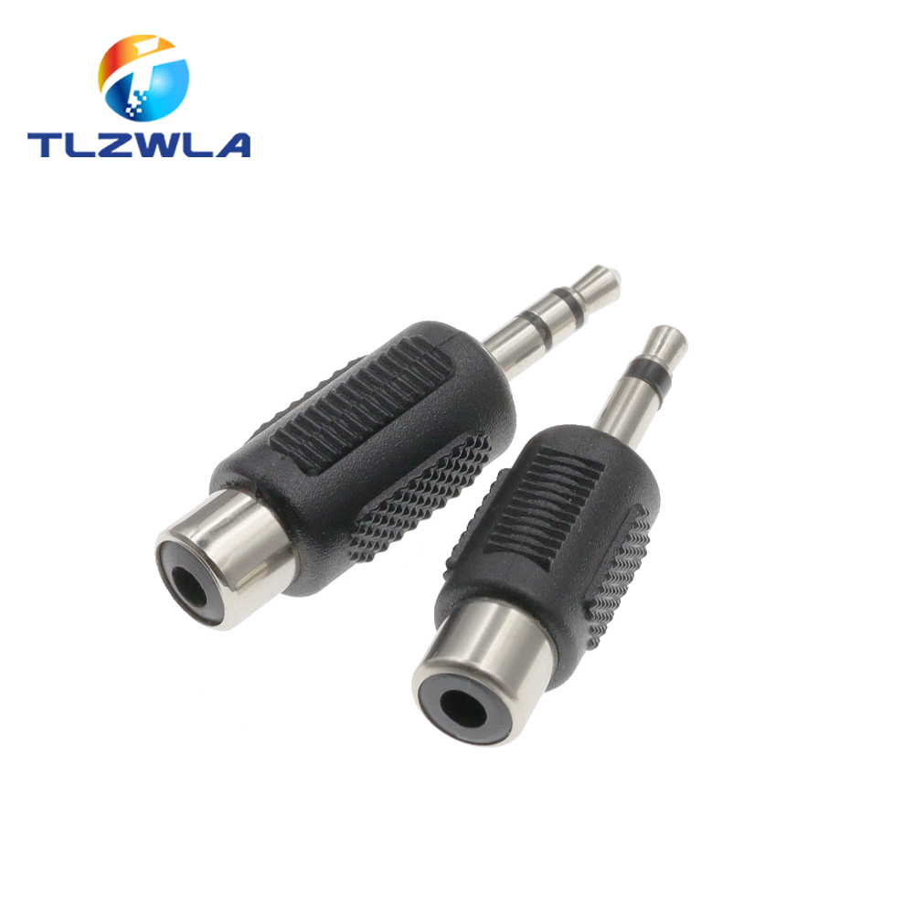 1PCS RCA Female Socket Turn 3.5MM Stereo Plug Audi... – Grandado