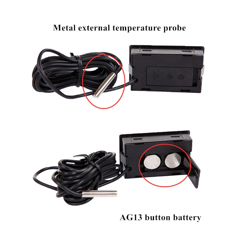 Digital LCD Messen-50 Zu 110 Grad Celsius Auto Tem... – Grandado