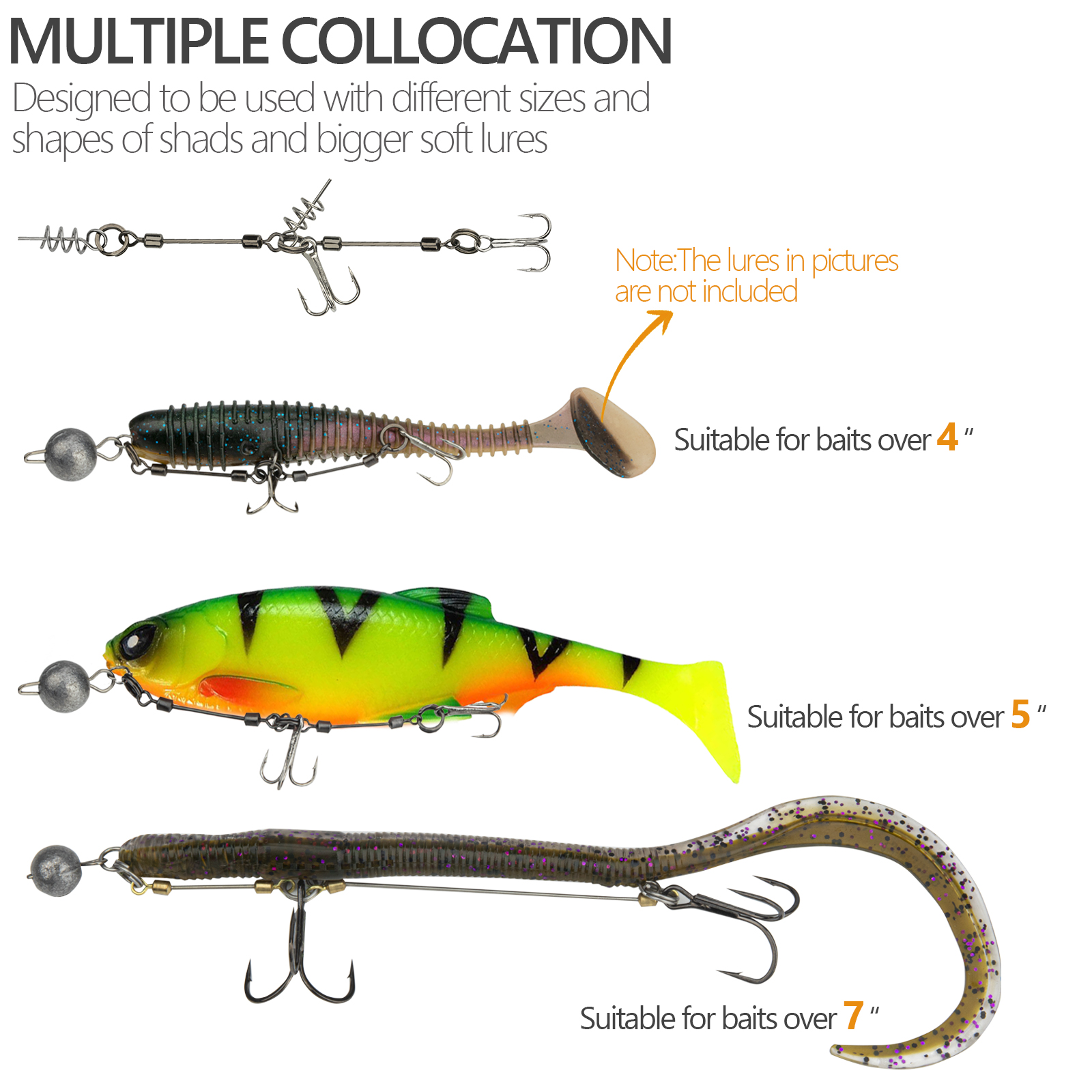 THKFISH Pike Stinger Rig anzuelos triples S M L an... – Grandado