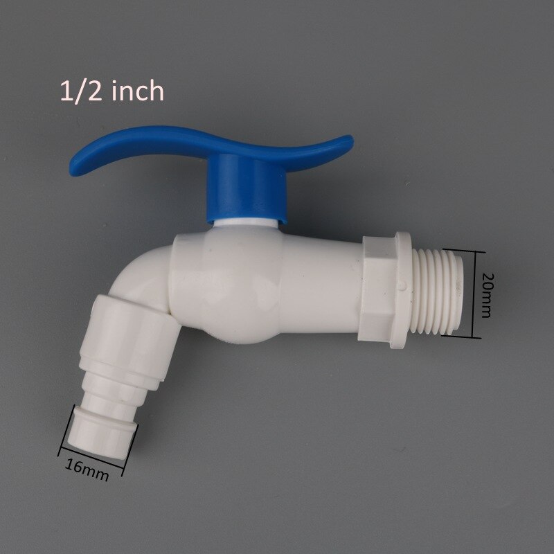 1pc PVC 1/2 3/4 inch Buitendraad Tap Valve Quick C... – Grandado