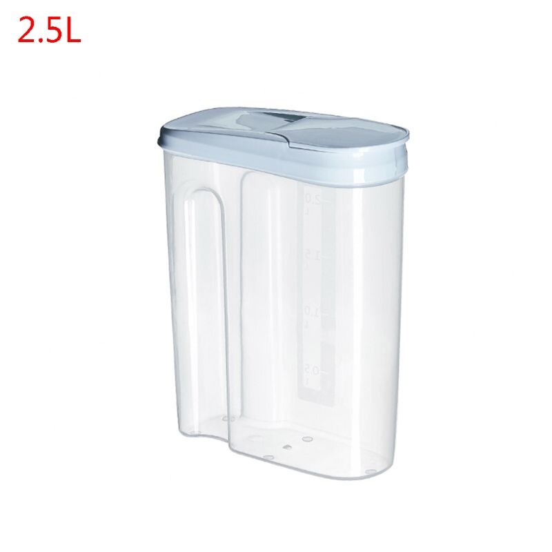 1.8L/2.5L Cereals Storage Container Airtight Plast... – Grandado