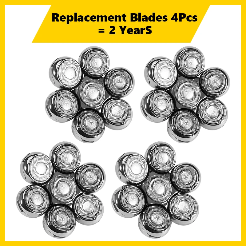 Replacement 7 Shaving Heads Blade 7D Razor Blade f... – Grandado