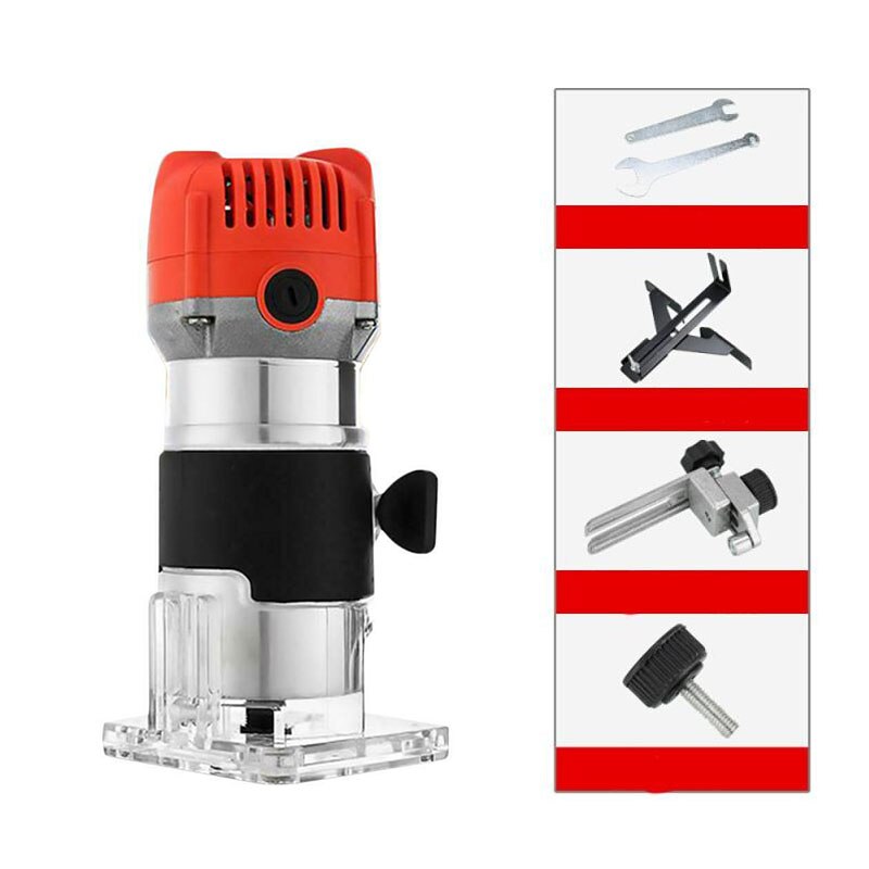 800W Electric Trimmer Woodworking Hand Router Tool... – Grandado