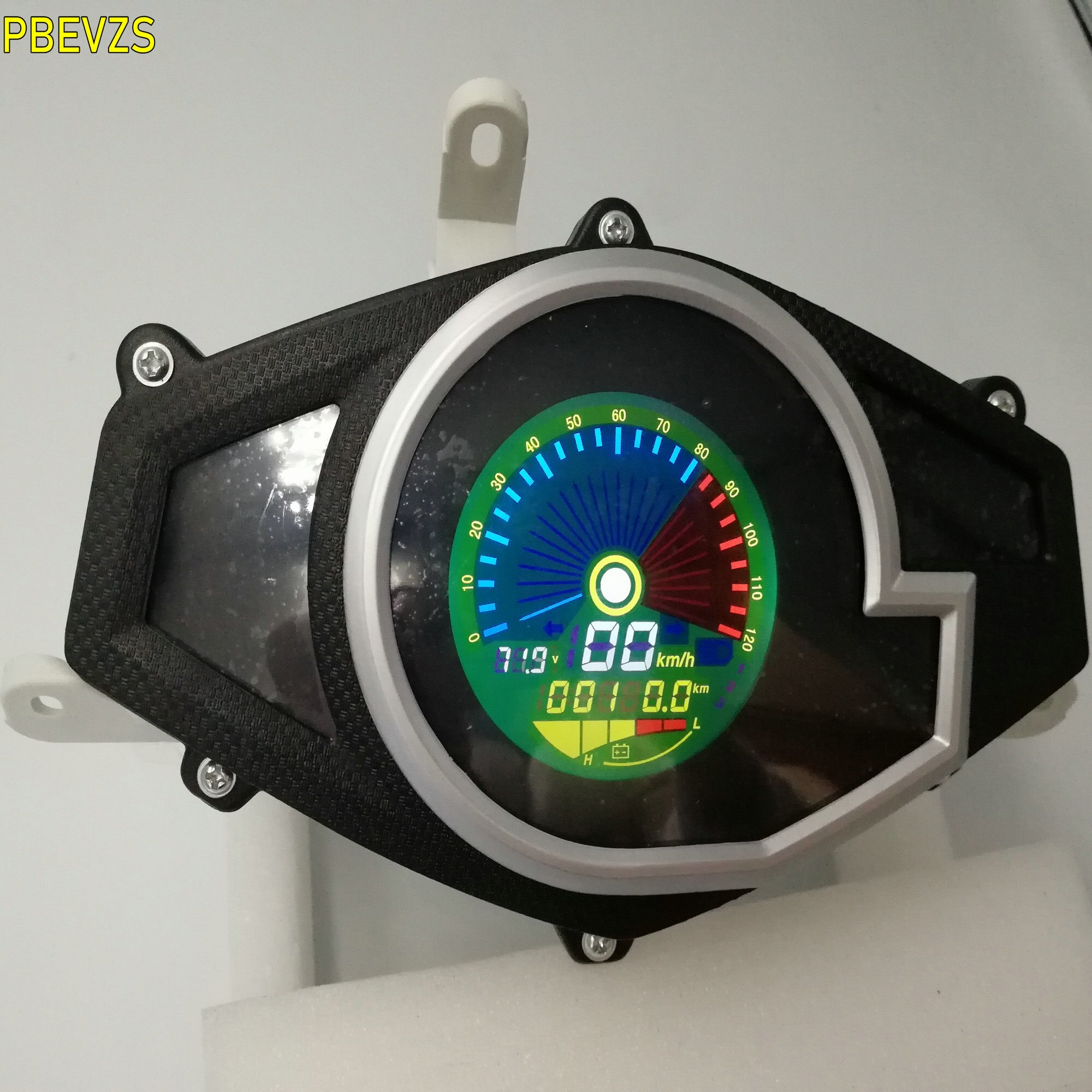 colored LCD display 60-120v speedometer universal ... – Vicedeal