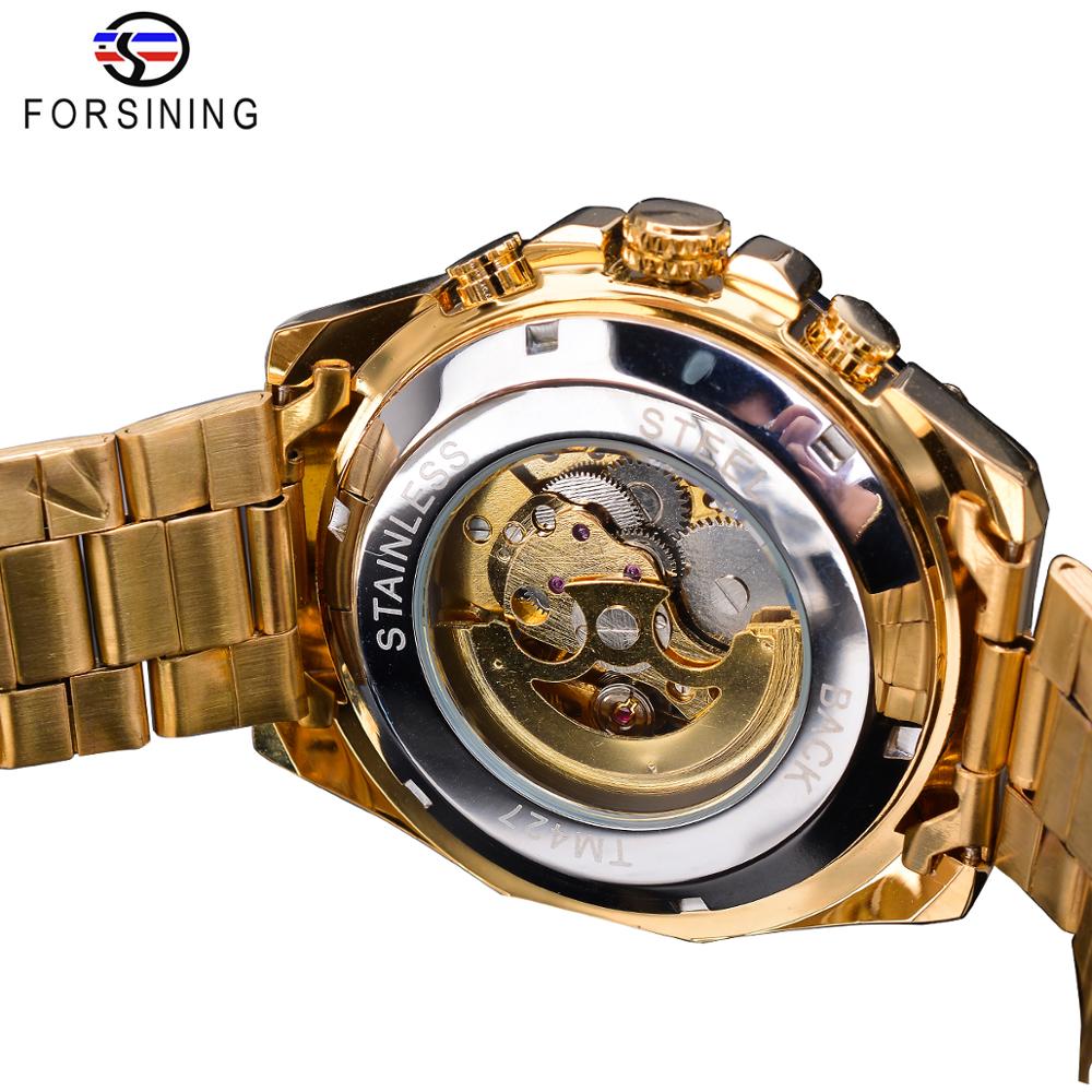 Winner Men Steampunk Golden Open Work Transparent ... – Grandado
