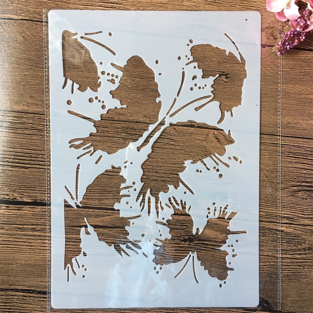 A4 29cm Cute Dogs Words Paw DIY Layering Stencils ... – Grandado