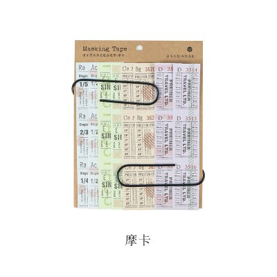 Bus Tickets Stickers DIY Scrapbooking Material Jou... – Grandado