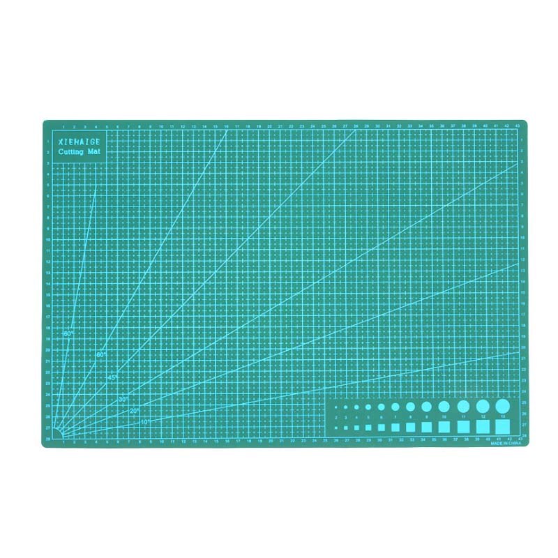 A3 A4 Cutting Mats Pvc Rectangle Grid Lines Self H... – Grandado