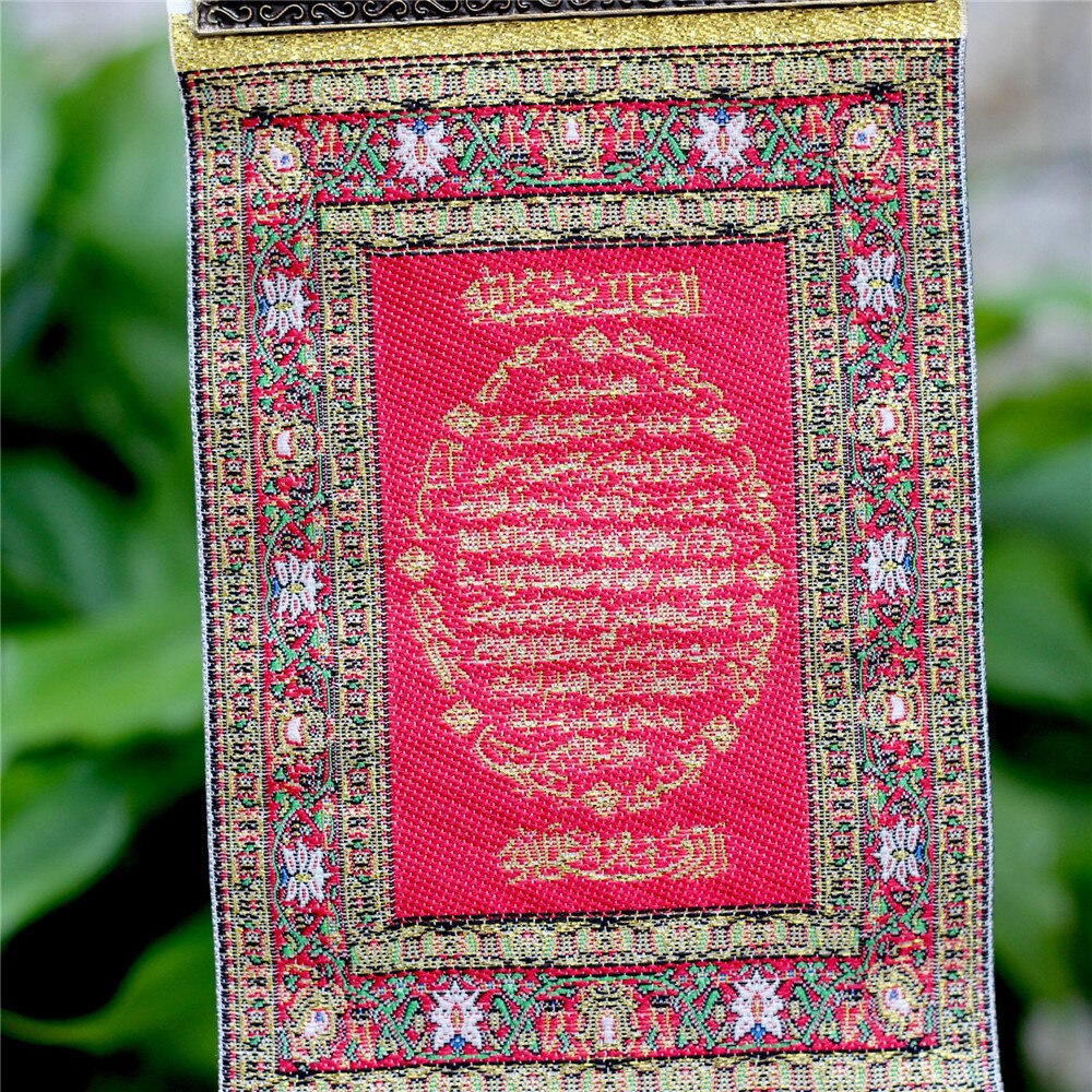 Turkish Glazed Blue Eyes Pendant Red Cloth Golden ... – Vicedeal