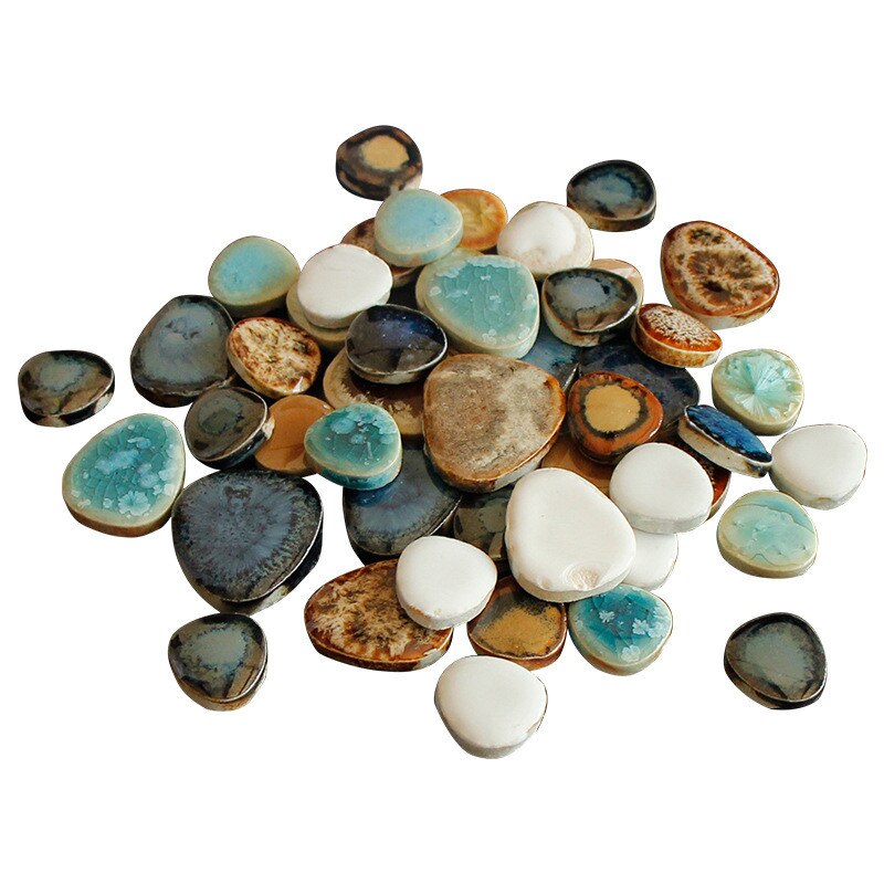 100g 200gDIY Ceramic Mosaic Fragments Shaped Irreg... – Grandado