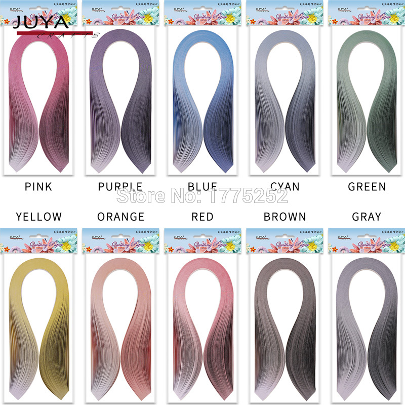 JUYA Gradiënt Papier Quilling, QP388.Each strip va... – Grandado