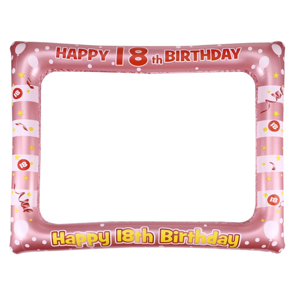 1 Pc Birthday Inflatable Photo Frame PVC Party Pho... – Vicedeal
