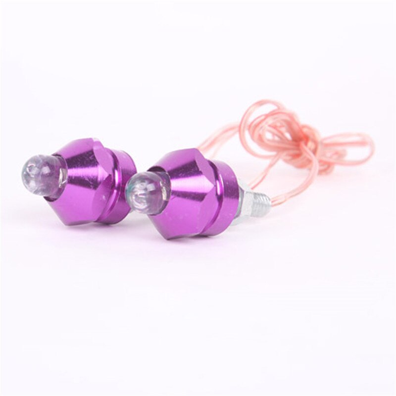 1Pair 12V LED Motorcycle Flashers 4 Color Strobe F... – Grandado