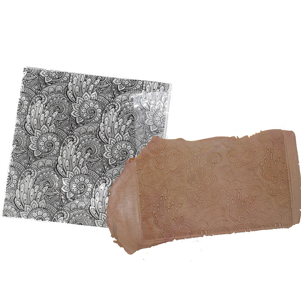 Mandala Pattern Polymer Clay Texture Stamp Sheets ... – Grandado