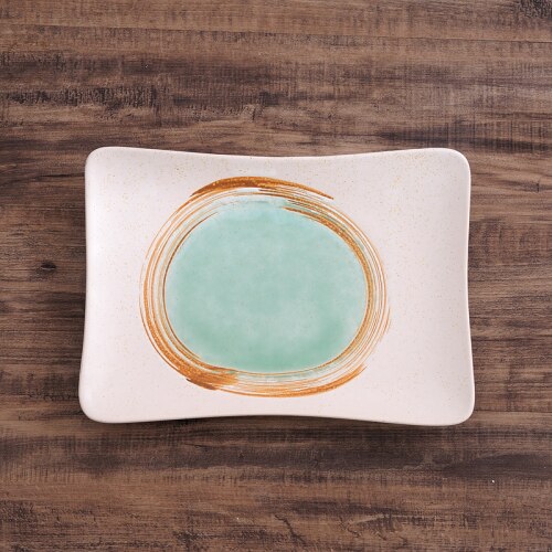 Nordicceramic Irregular Dinner Plate French Wester... – Grandado