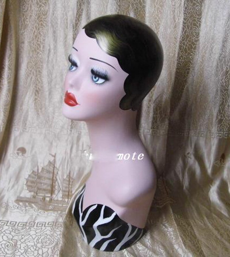 Vrouwelijke Mannequin Hoofd Pruiken Hoeden Cap Hoo... – Grandado