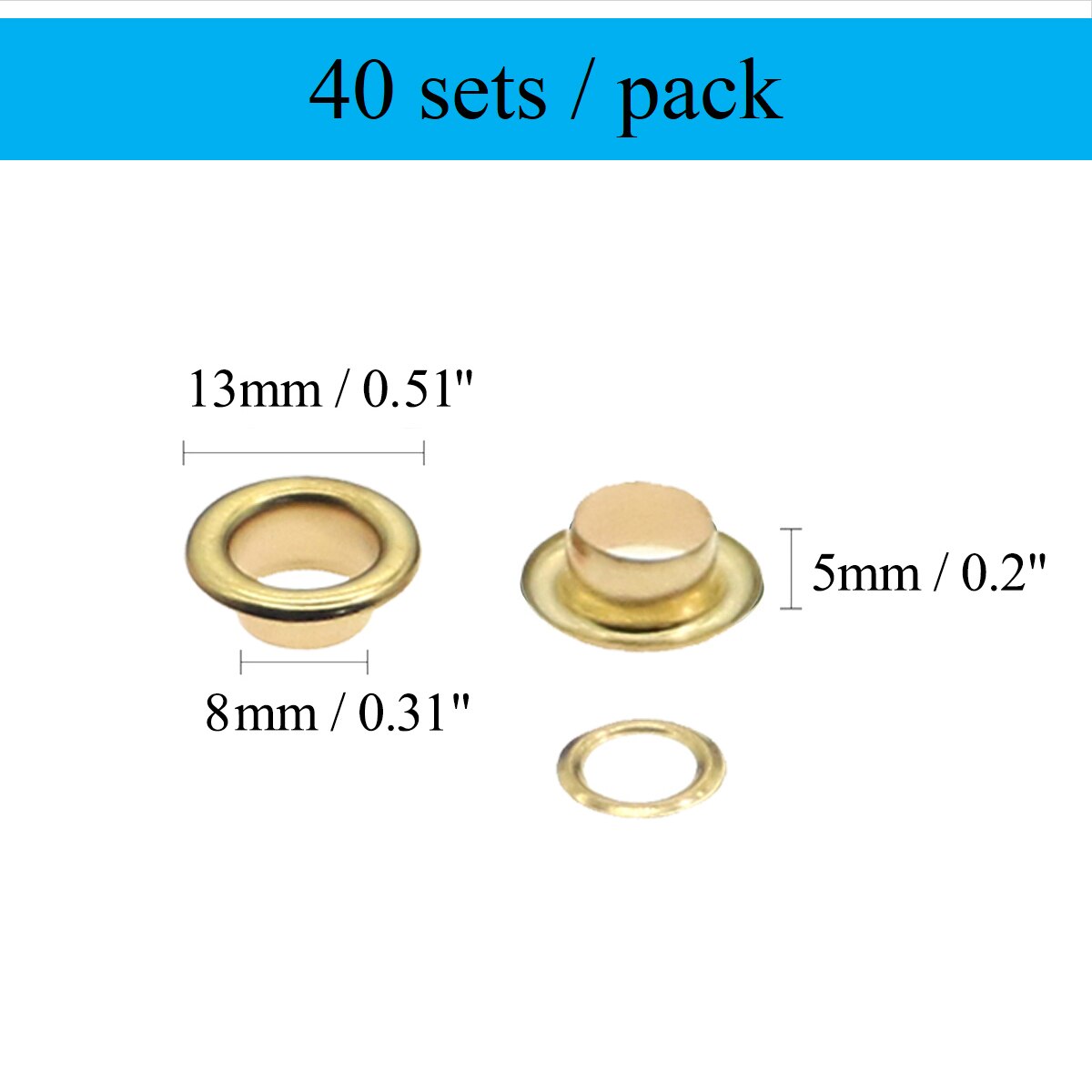 Products Grommet Kit Grommets Eyelets Inside Diame... – Grandado
