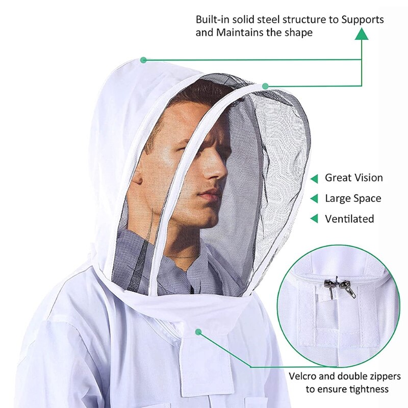 Combinaison de protection pour apiculture, combina... – Grandado