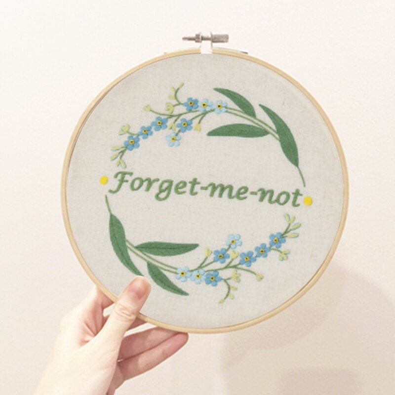 3d diy broderimaterialer pakke plante hjerte håndv... – Grandado