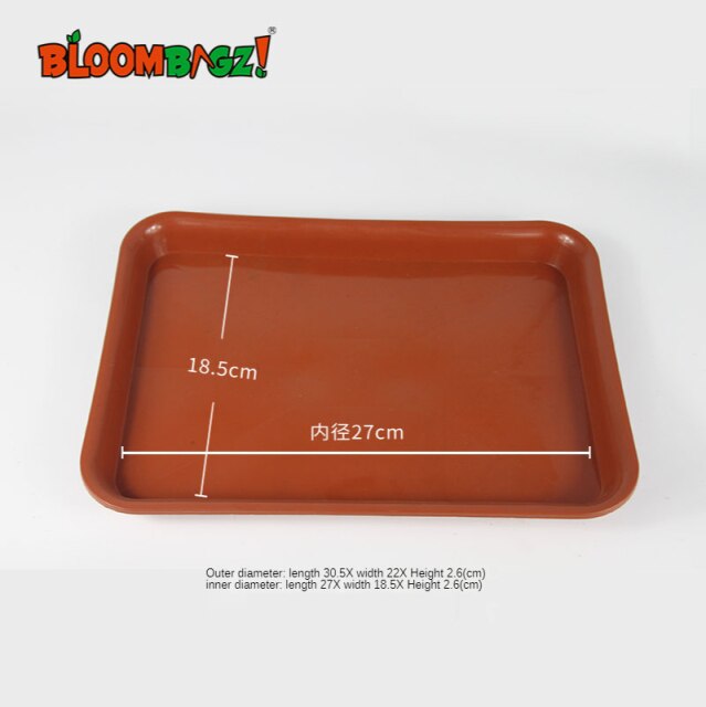 Flower Pot Tray Square Gardening Planting Flower T... – Grandado