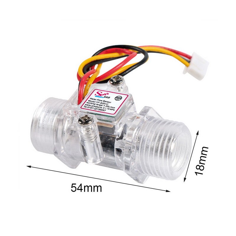 Water Flow Sensor Flowmeter Flow Sensor Water Cont... – Grandado