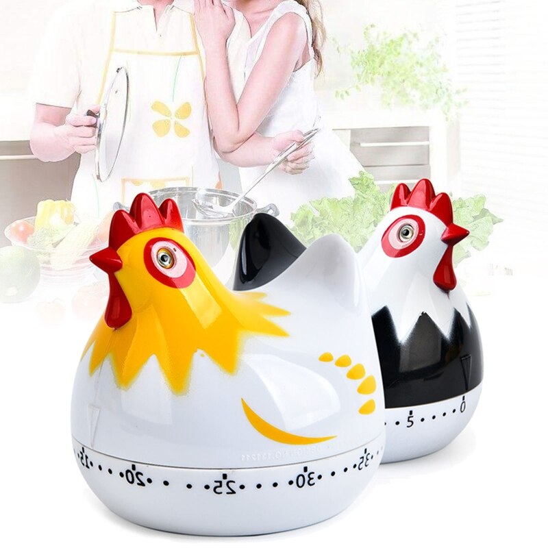 55 Minutes Novelty Chicken Kitchen Timer Mechanica... – Grandado