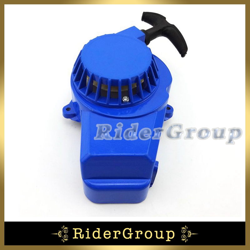 Blue Alloy Minimoto Pull Starter Recoil For 2 Stro... – Grandado