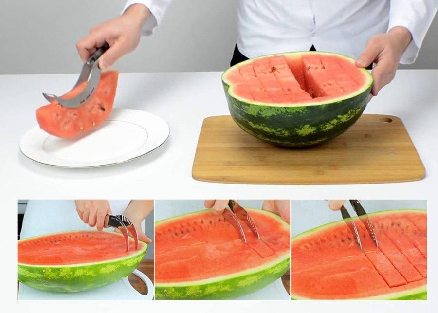 Practical Watermelon Melon Slicer and Serving Knif... – Vicedeal