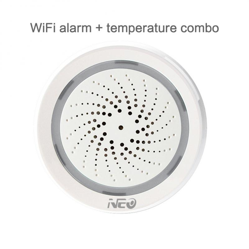ZigBee wifi Tuya Siren Alarm With Temperature Humi... – Grandado