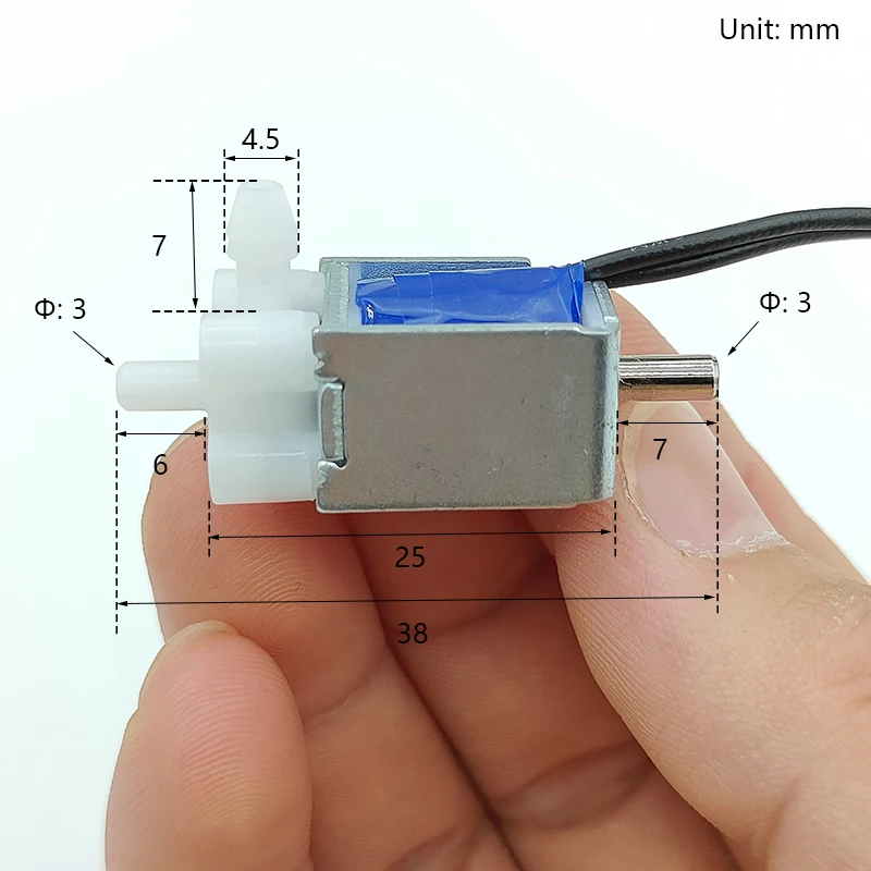 12V Mini Electric Solenoid Air Valve 2-Position 3-... – Grandado