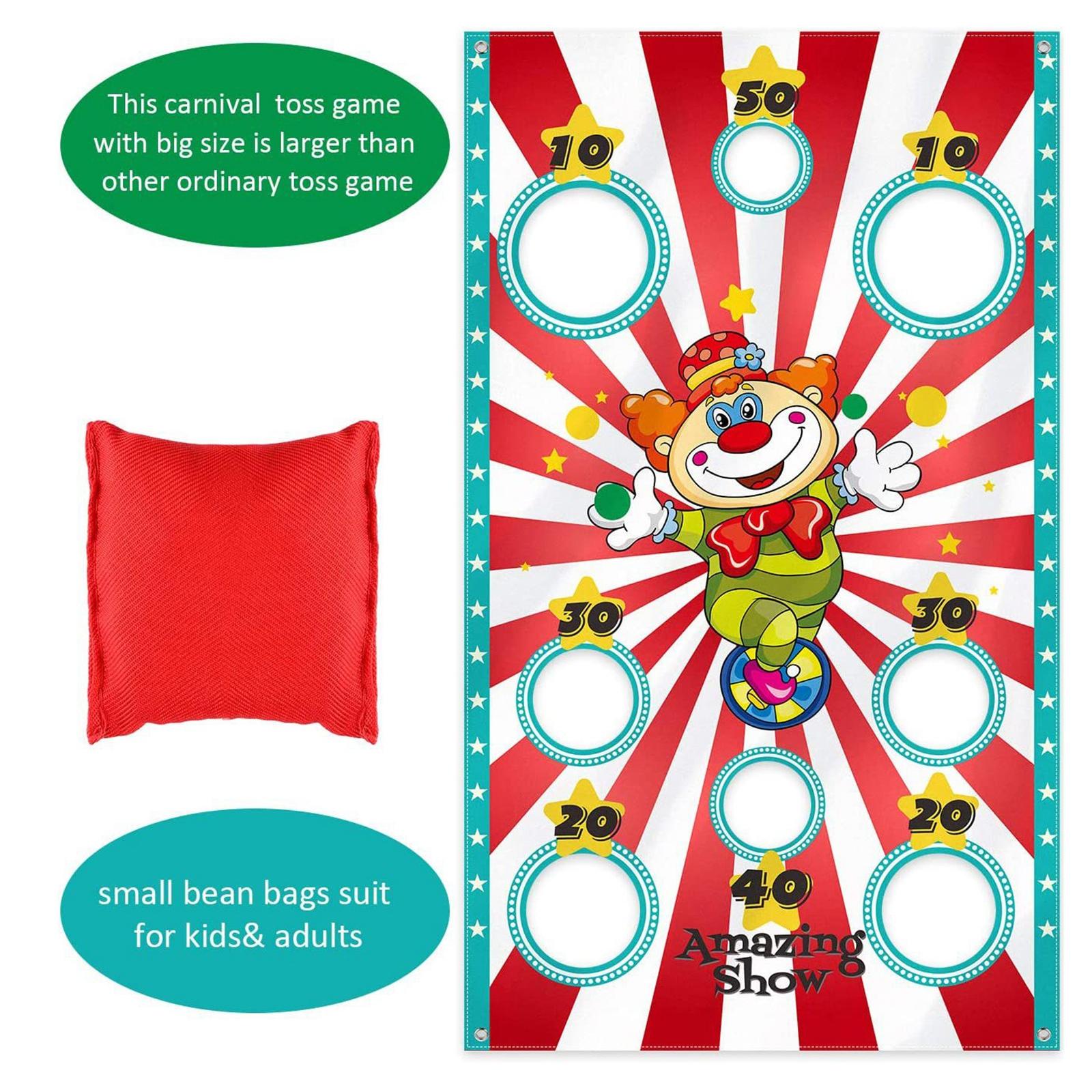 Sandbag Throwing Game 80x135cm Safe Tossing Bean B... – Vicedeal