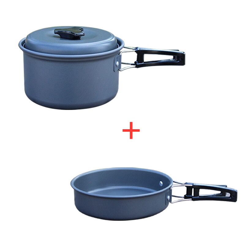 Camping Cookware Set Aluminum Nonstick Portable Ou... – Vicedeal