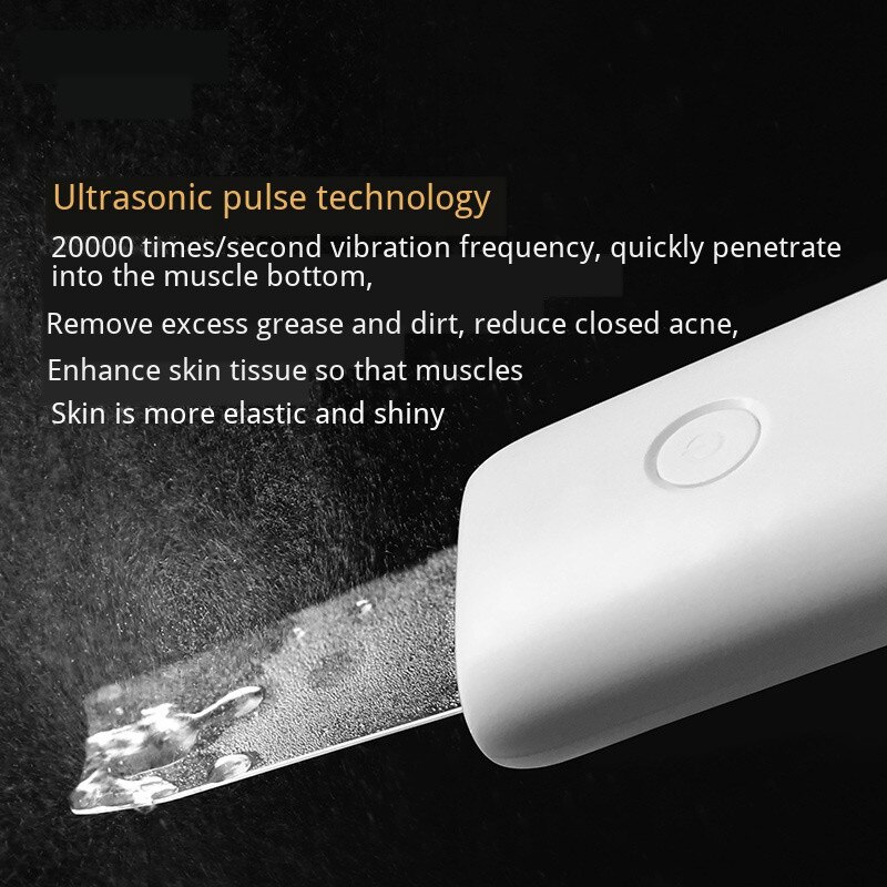 Electric Ultrasonic Vibration Skin Scrubber Face C... – Grandado