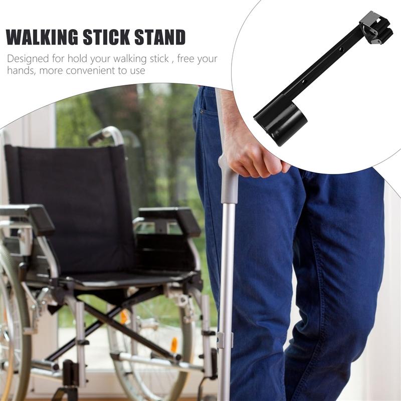 1pc Stainless Steel Walking Stick Stand For Mobili... – Grandado